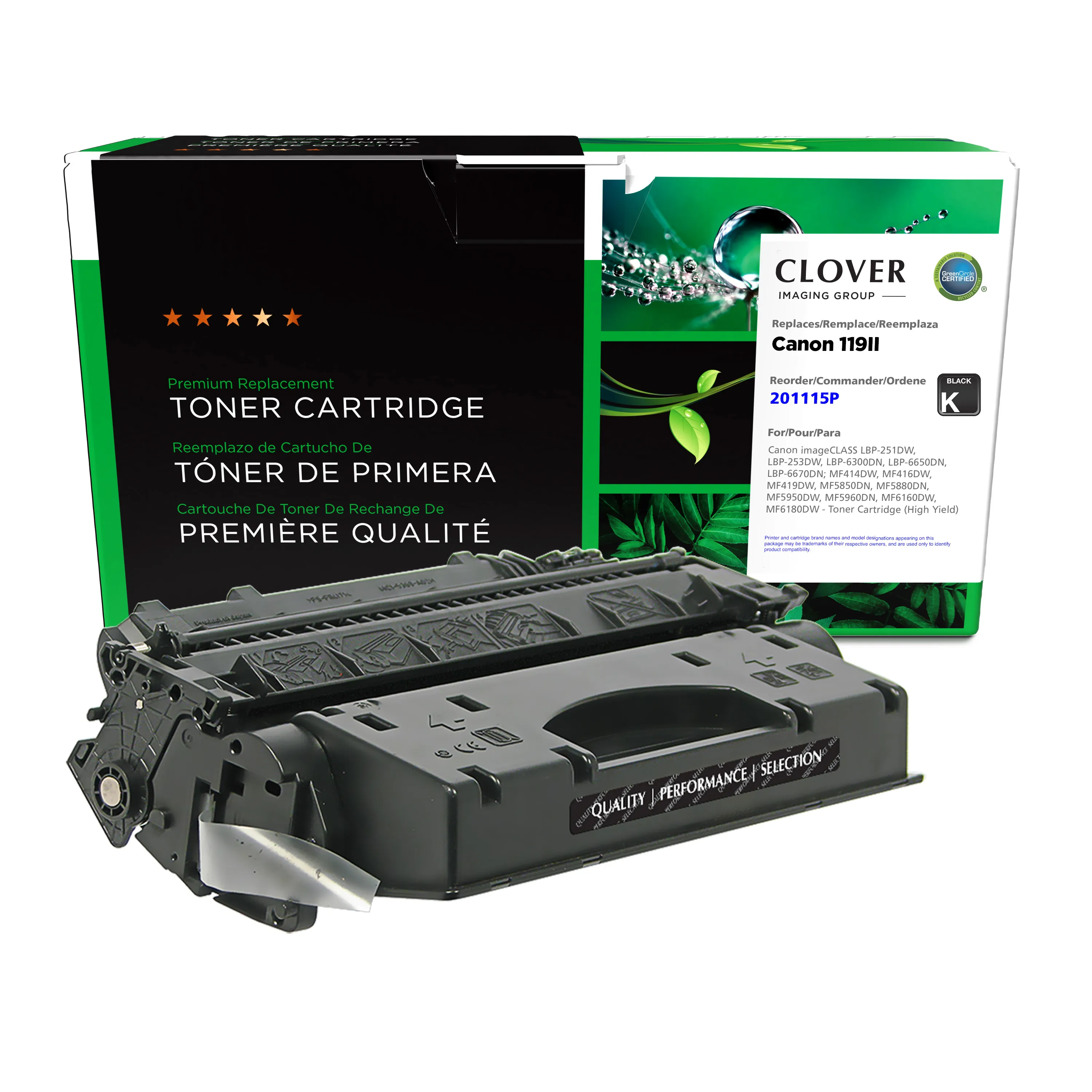 Canon 3480B001 Remanufactured Black Laser Cartridge | Clover Imaging USA
