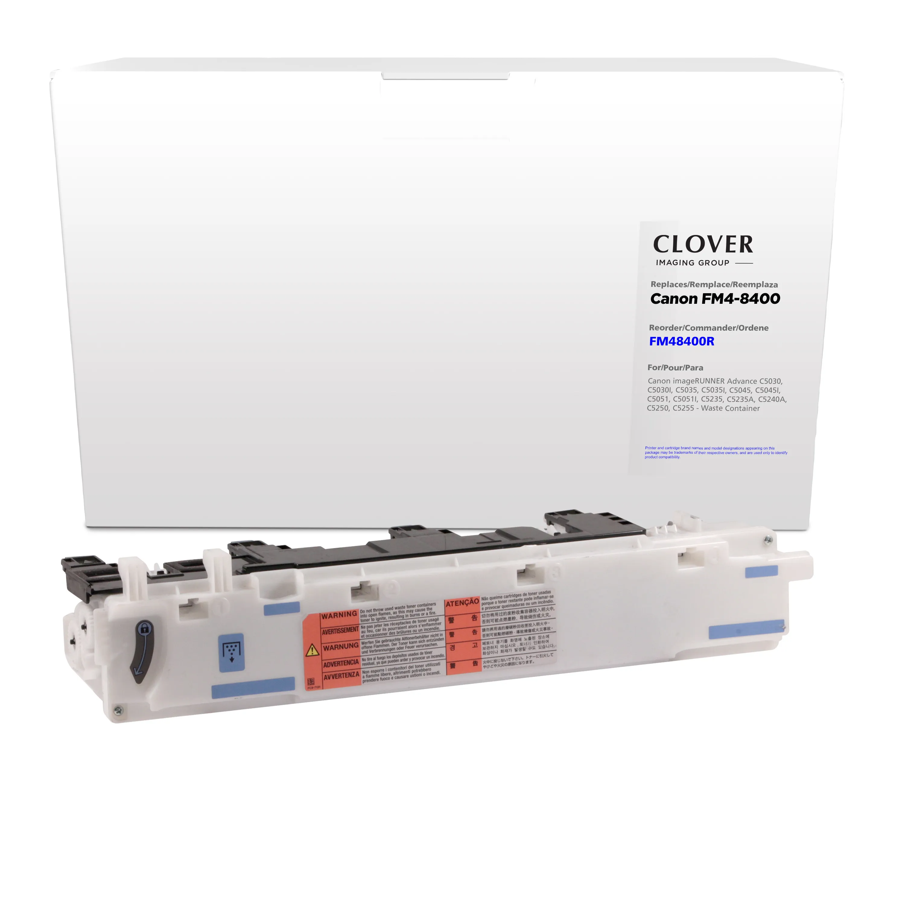 Canon FM4-8400 Remanufactured Waste Container | Clover Imaging USA