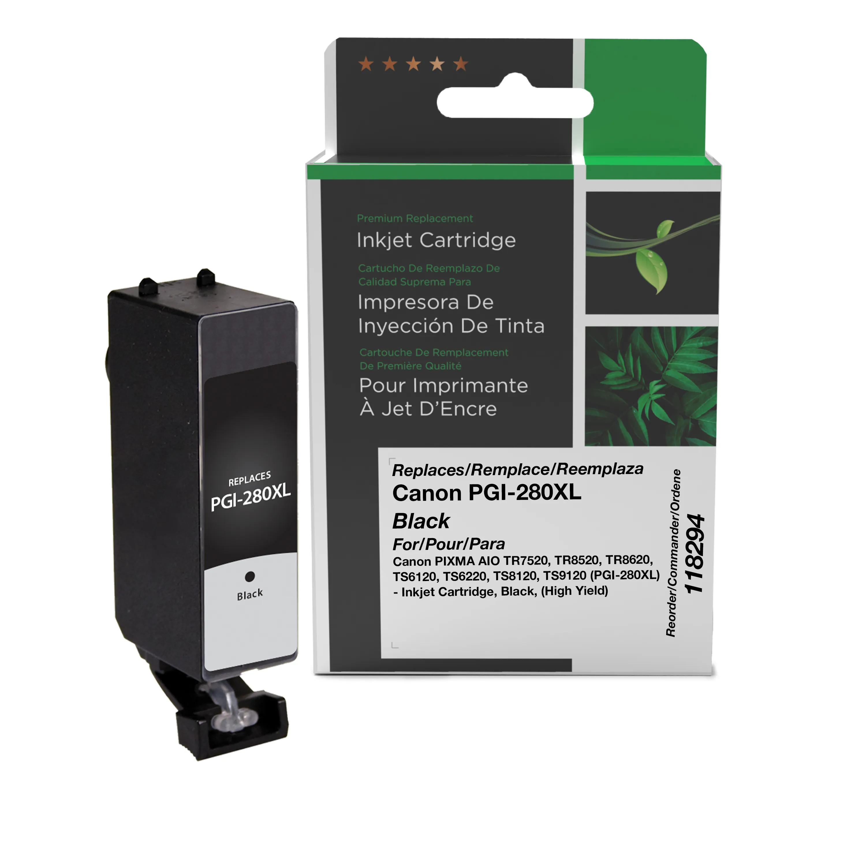 Canon 2021C001 PGI-280XL Remanufactured Black Ink Cartridge | Clover ...
