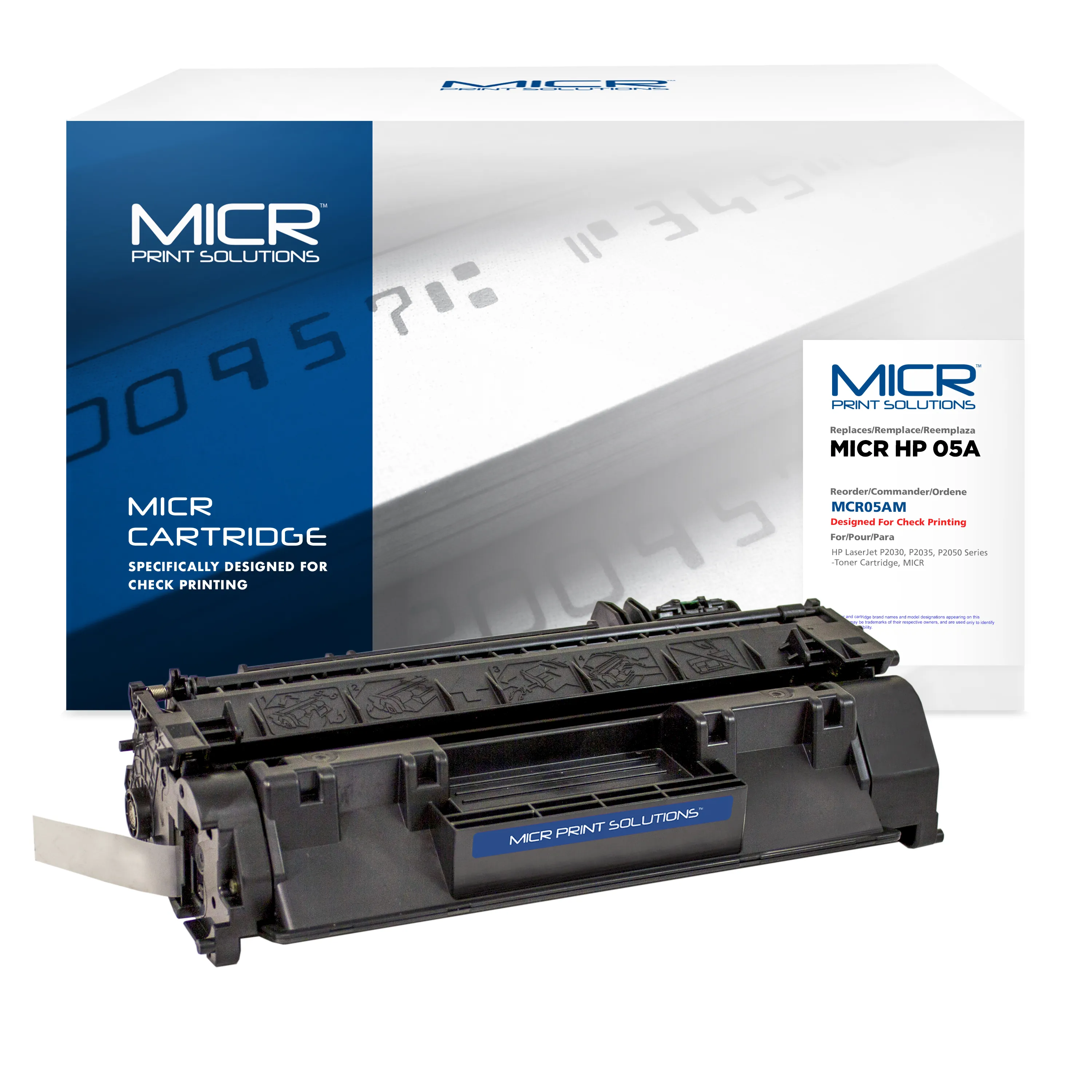 HP CE505A(M) New Replacement Black MICR | Clover Imaging USA
