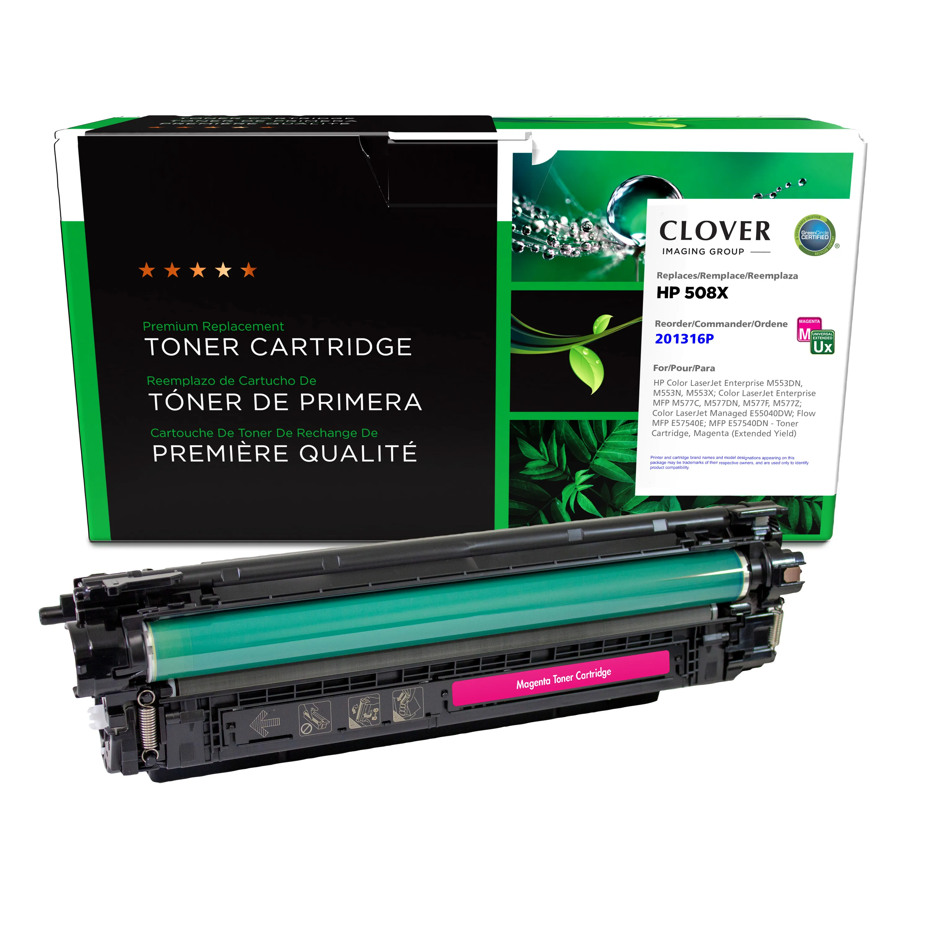 HP CF363X(J) Remanufactured Magenta Color Laser Cartridge | Clover ...