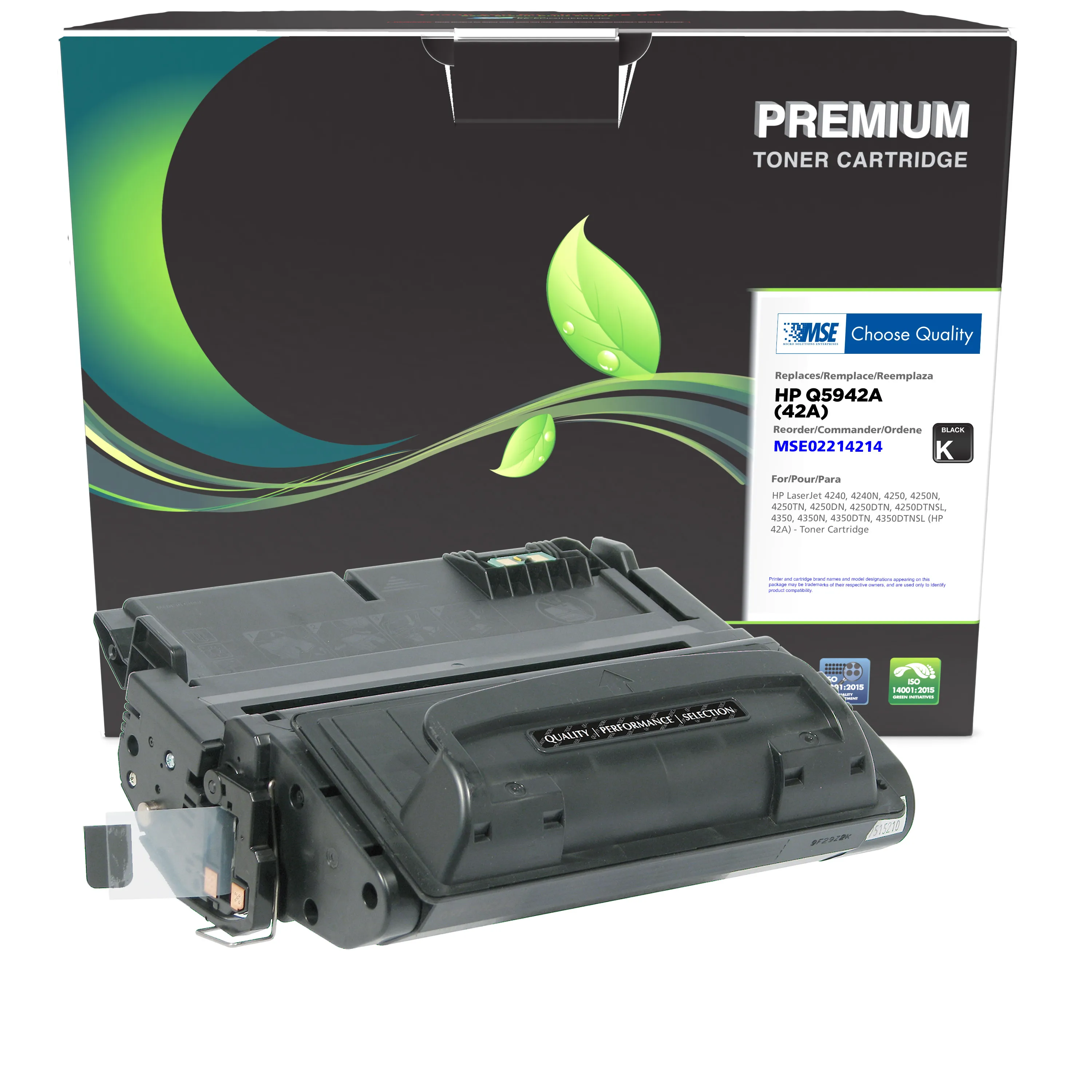 HP Q5942A Remanufactured Black Laser Cartridge | Clover Imaging USA