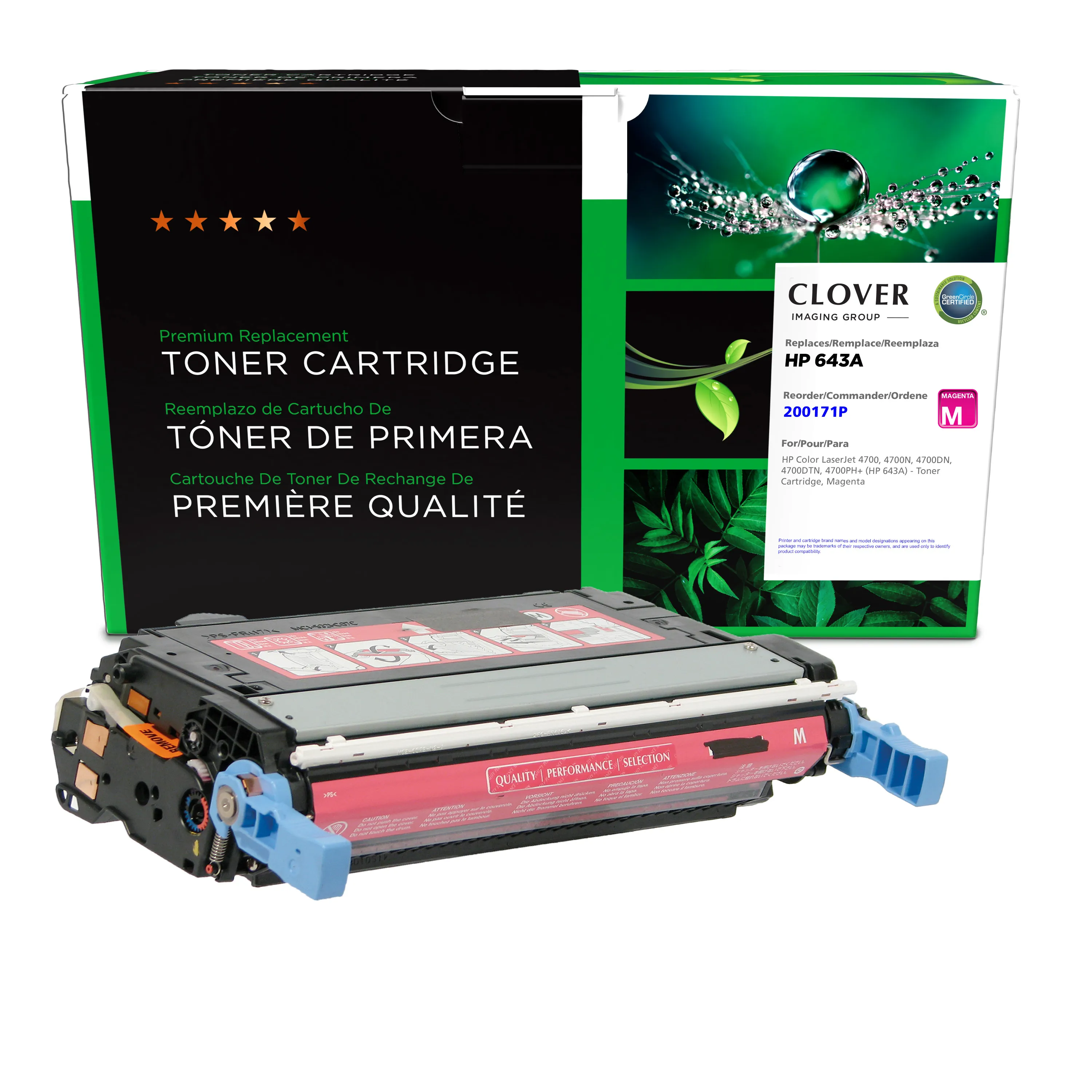 HP Q5953A Remanufactured Magenta Color Laser Cartridge | Clover Imaging USA