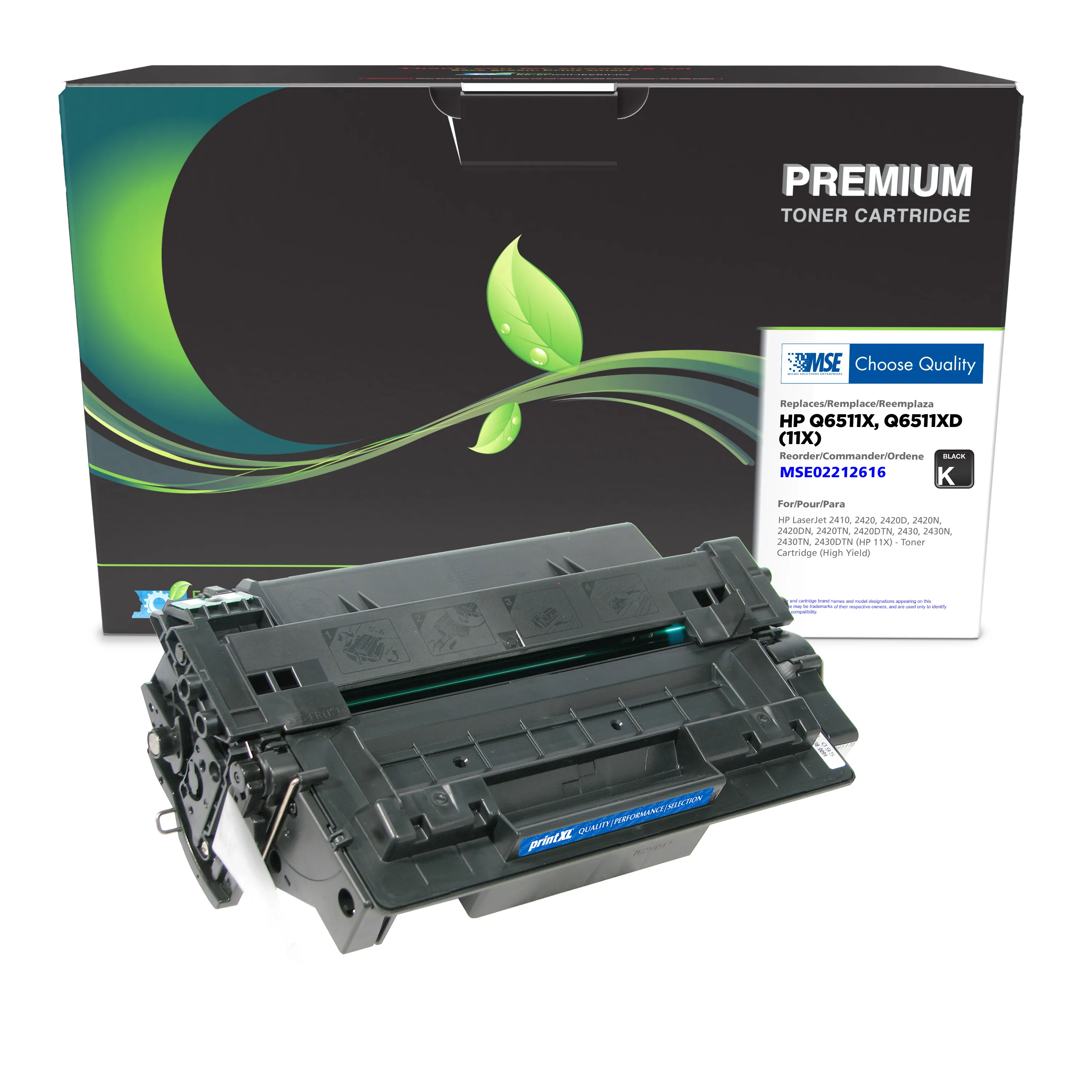 HP Q6511X Remanufactured Black Laser Cartridge | Clover Imaging USA