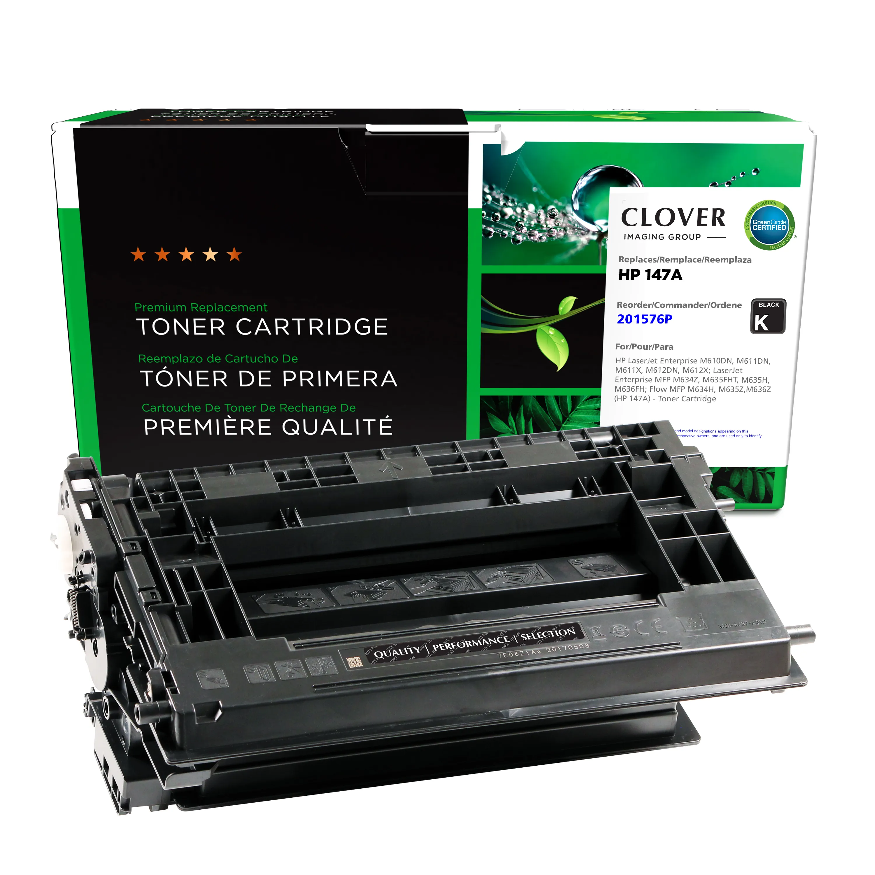 HP W1470A Remanufactured Black Laser Cartridge | Clover Imaging USA