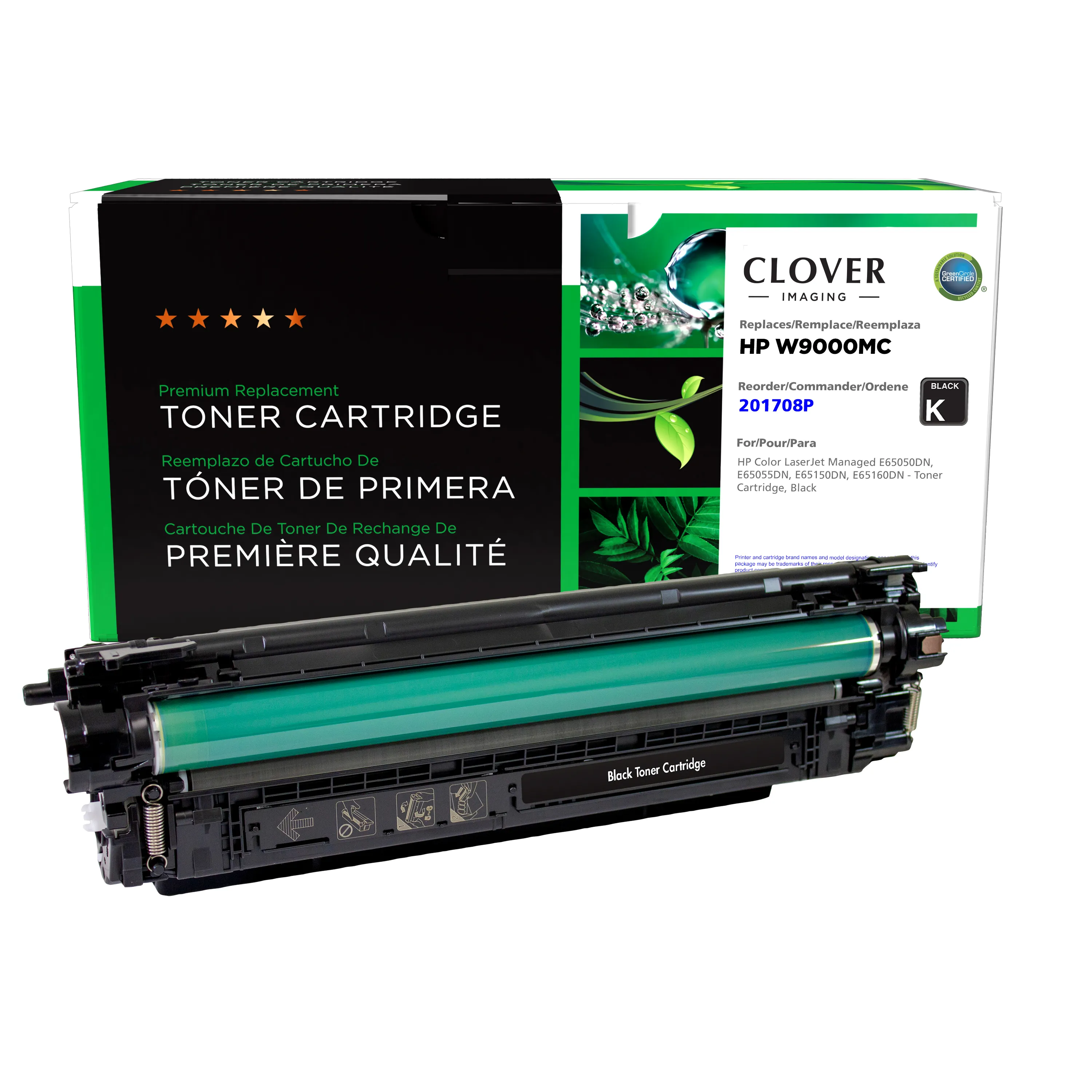 HP W9000MC Remanufactured Black Color Laser Cartridge | Clover Imaging USA