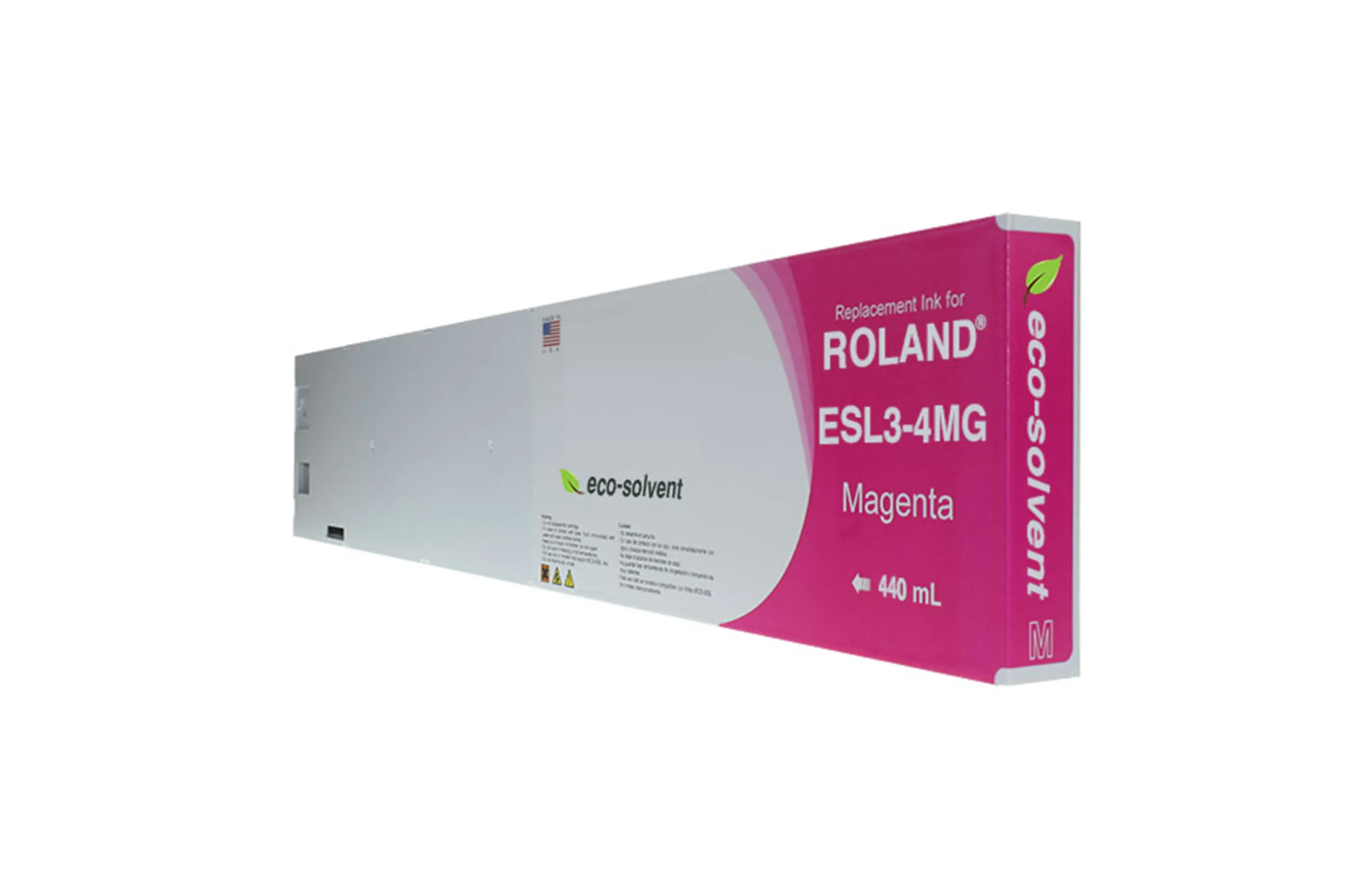 ROLAND ESL3-4MG Non-OEM New Magenta Wide Format Ink Cartridge | Clover Imaging Group USA