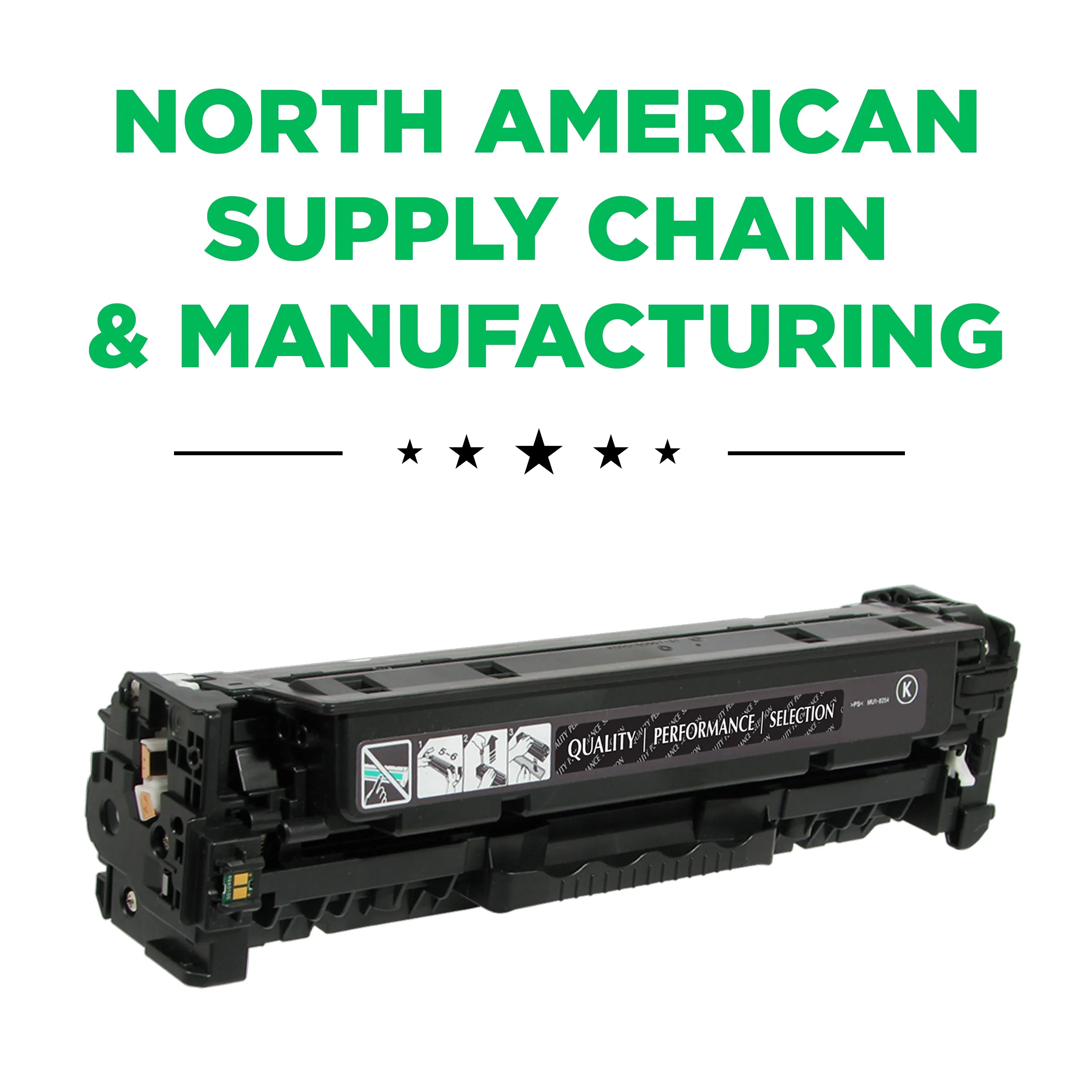 HP CC530A(J) Remanufactured Black Color Laser Cartridge | Clover ...