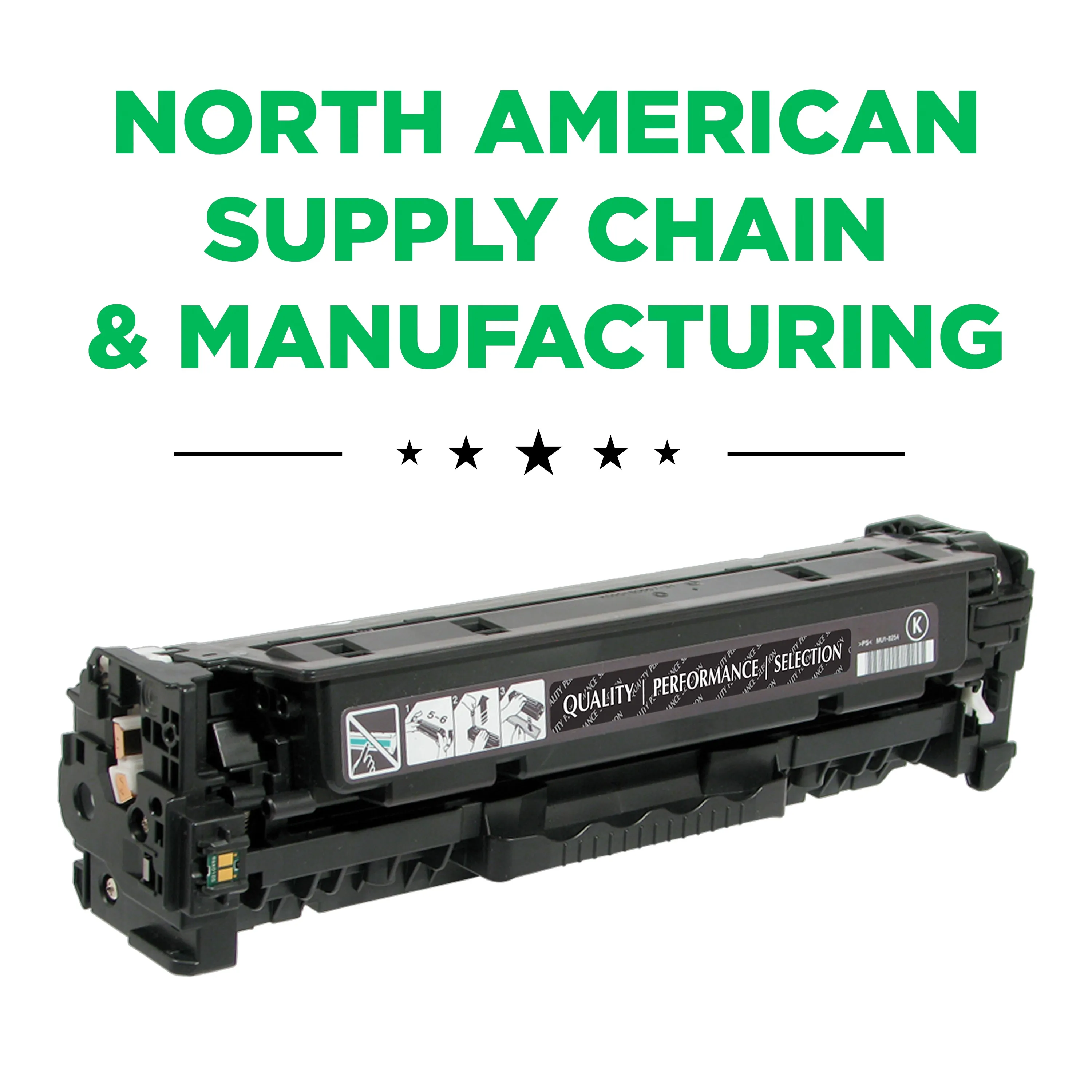 HP CE410A Remanufactured Black Color Laser Cartridge | Clover Imaging USA