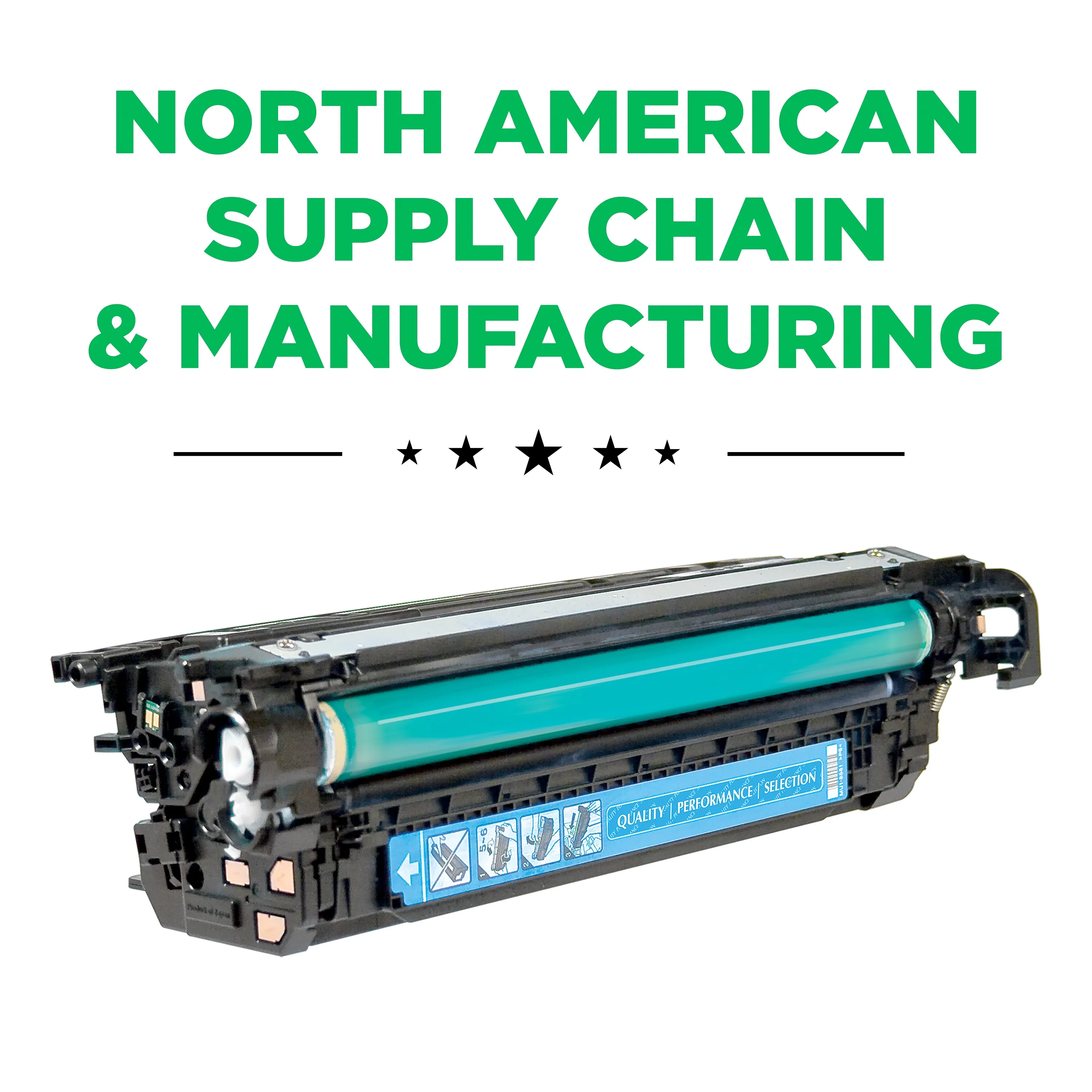 HP CF031A Remanufactured Cyan Color Laser Cartridge | Clover Imaging USA