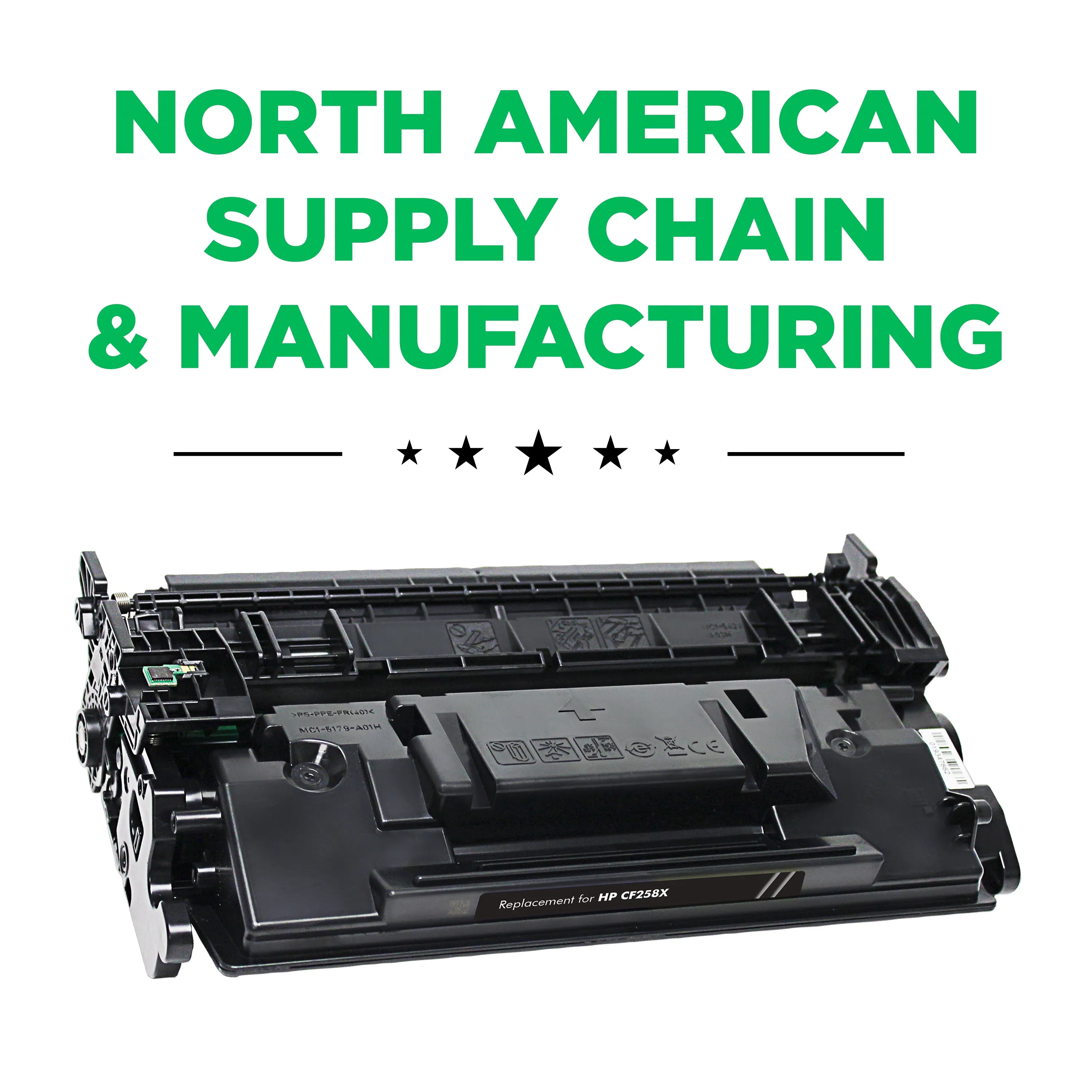 HP CF258X W9024MC Remanufactured Black Laser Cartridge | Clover Imaging USA