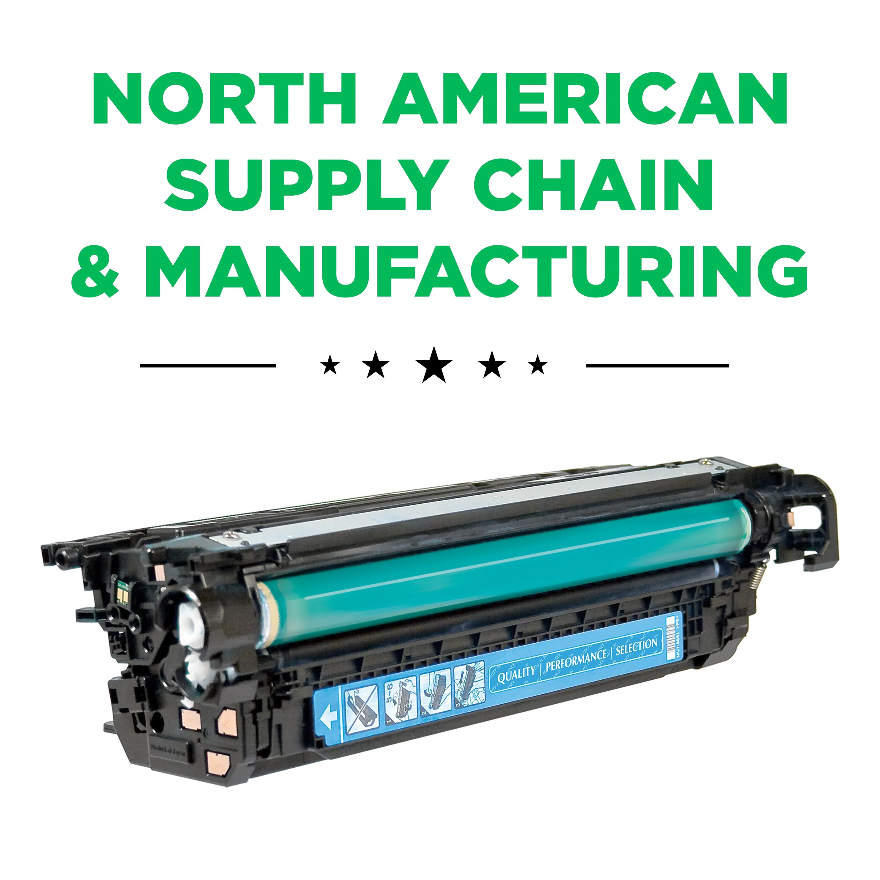 HP CF321A Remanufactured Cyan Color Laser Cartridge | Clover Imaging USA