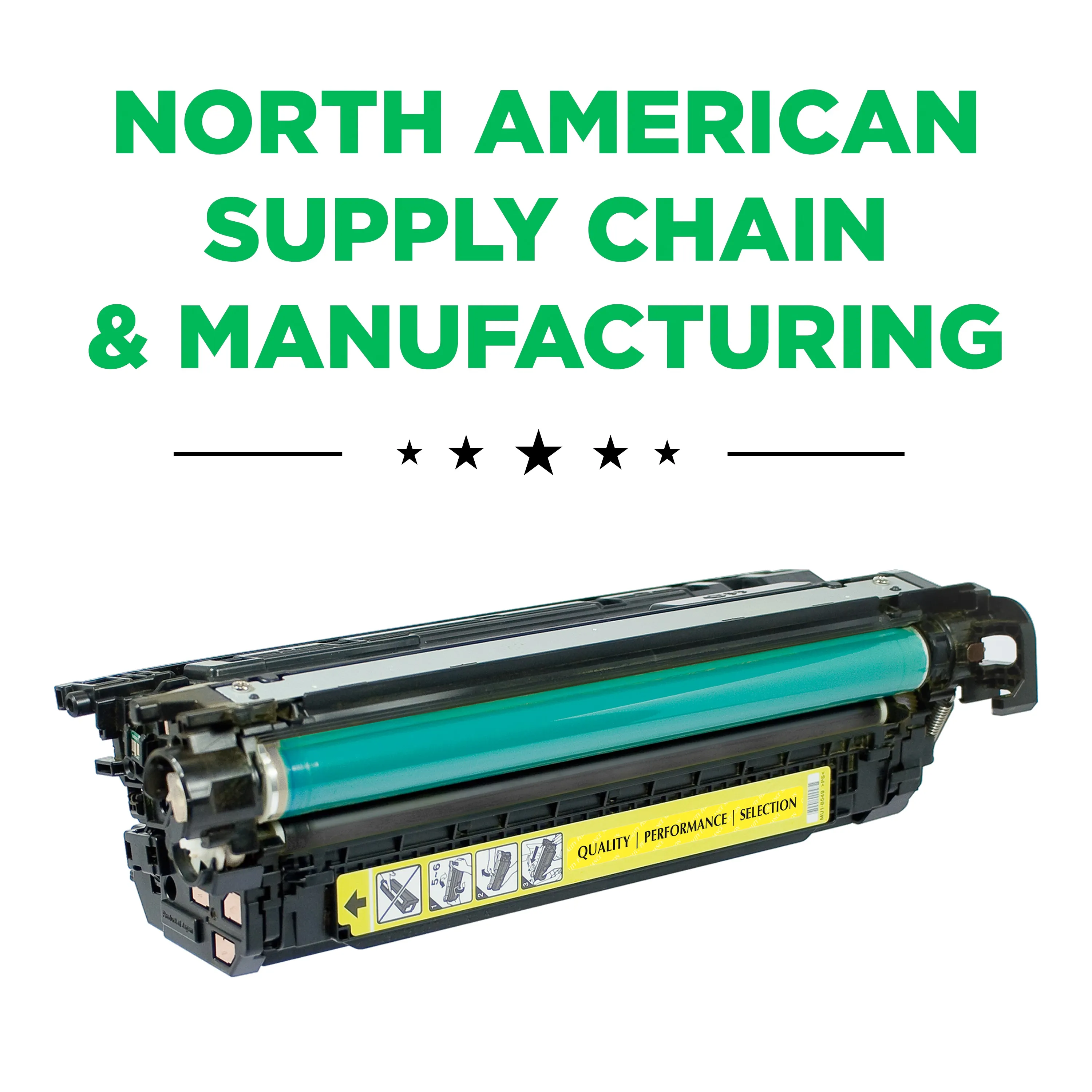 HP CF332A Remanufactured Yellow Color Laser Cartridge | Clover Imaging USA