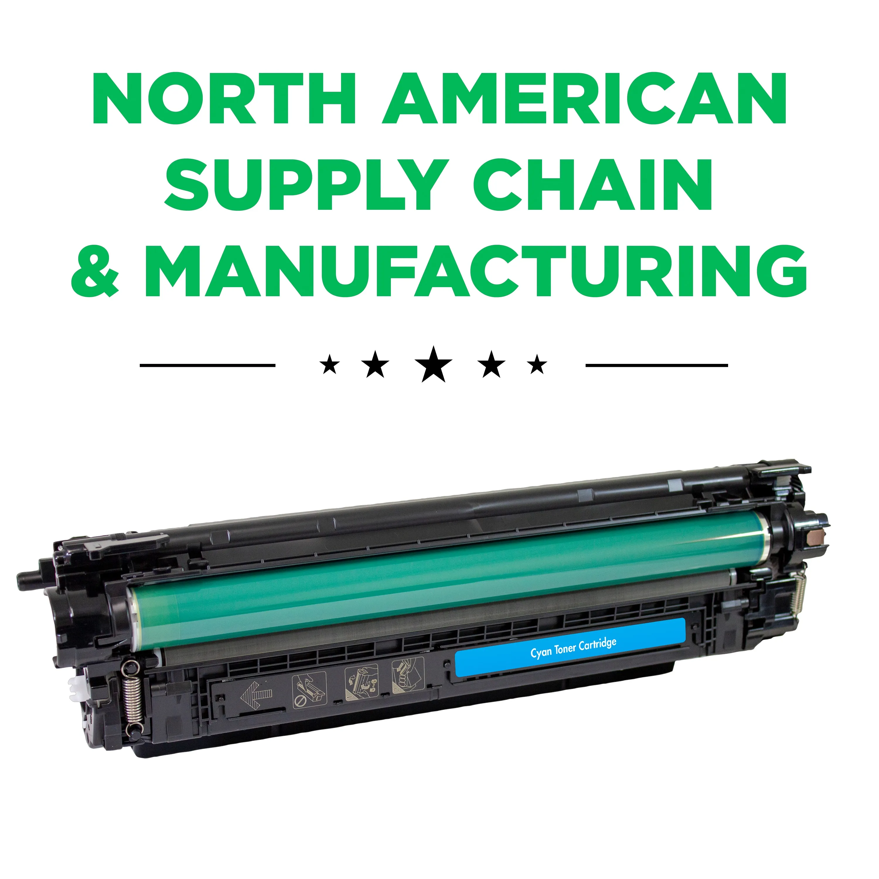 HP CF361X(J) Remanufactured Cyan Color Laser Cartridge | Clover Imaging USA