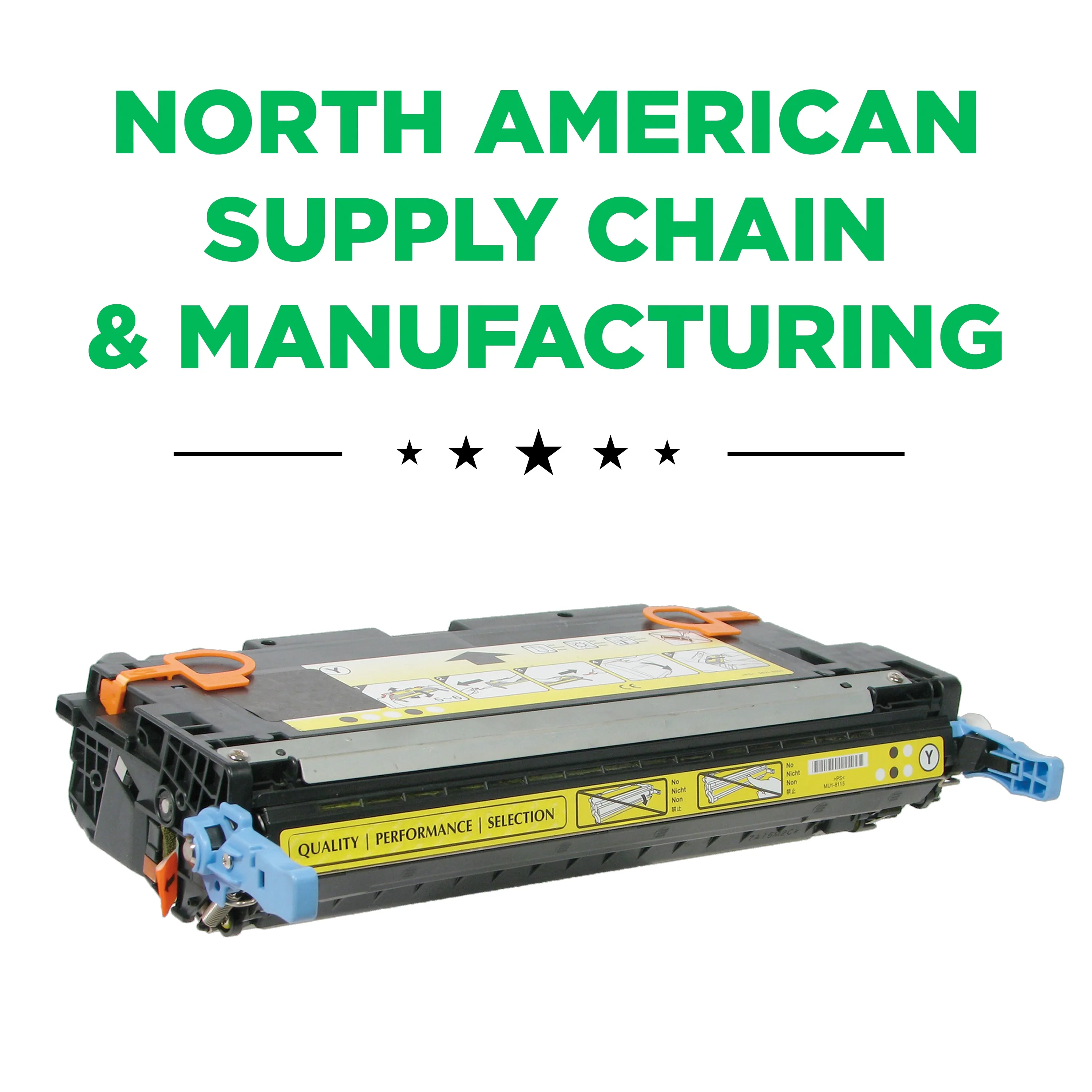 HP Q5952A Remanufactured Yellow Color Laser Cartridge | Clover Imaging USA