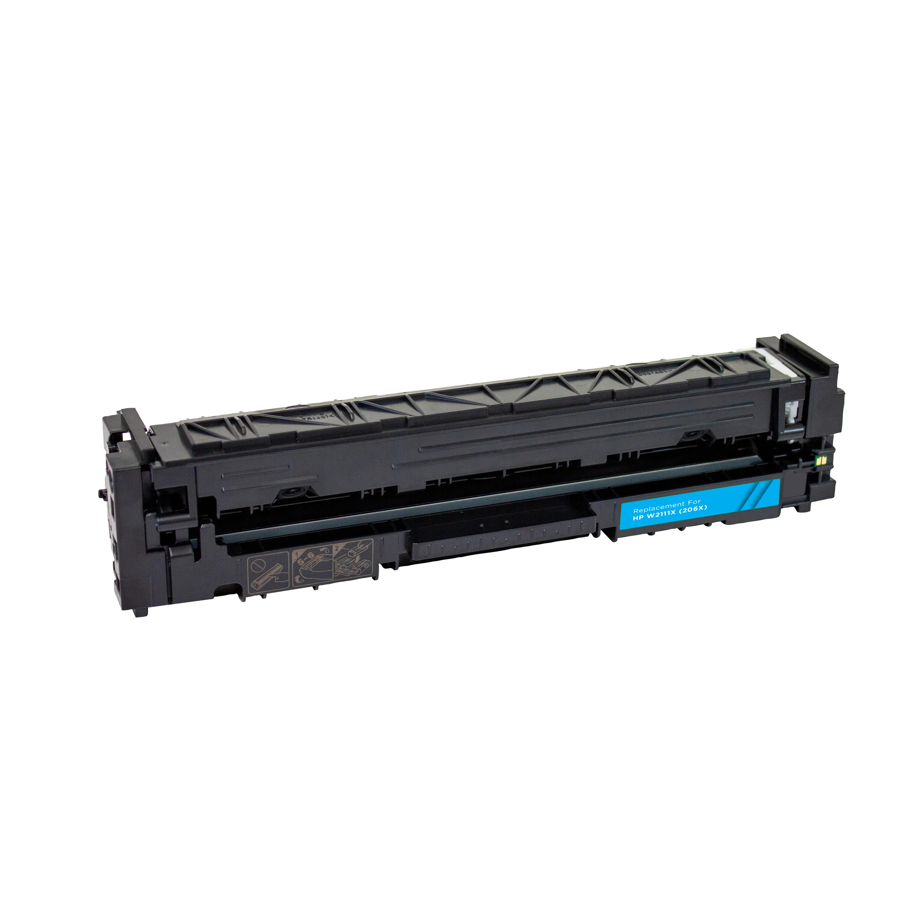 HP W2111X Remanufactured Cyan Color Laser Cartridge | Clover Imaging USA