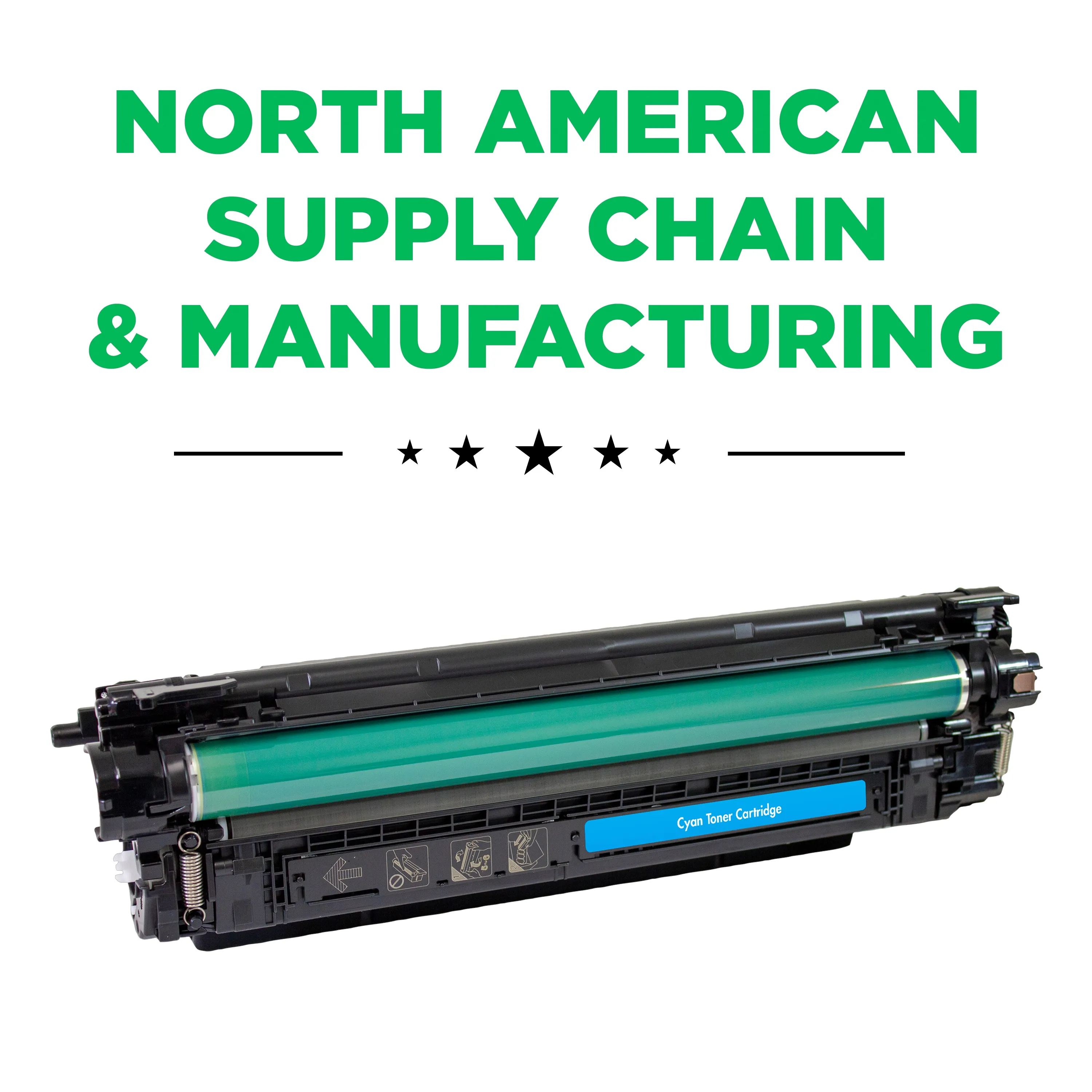 HP W2121A Remanufactured Cyan Color Laser Cartridge | Clover Imaging USA