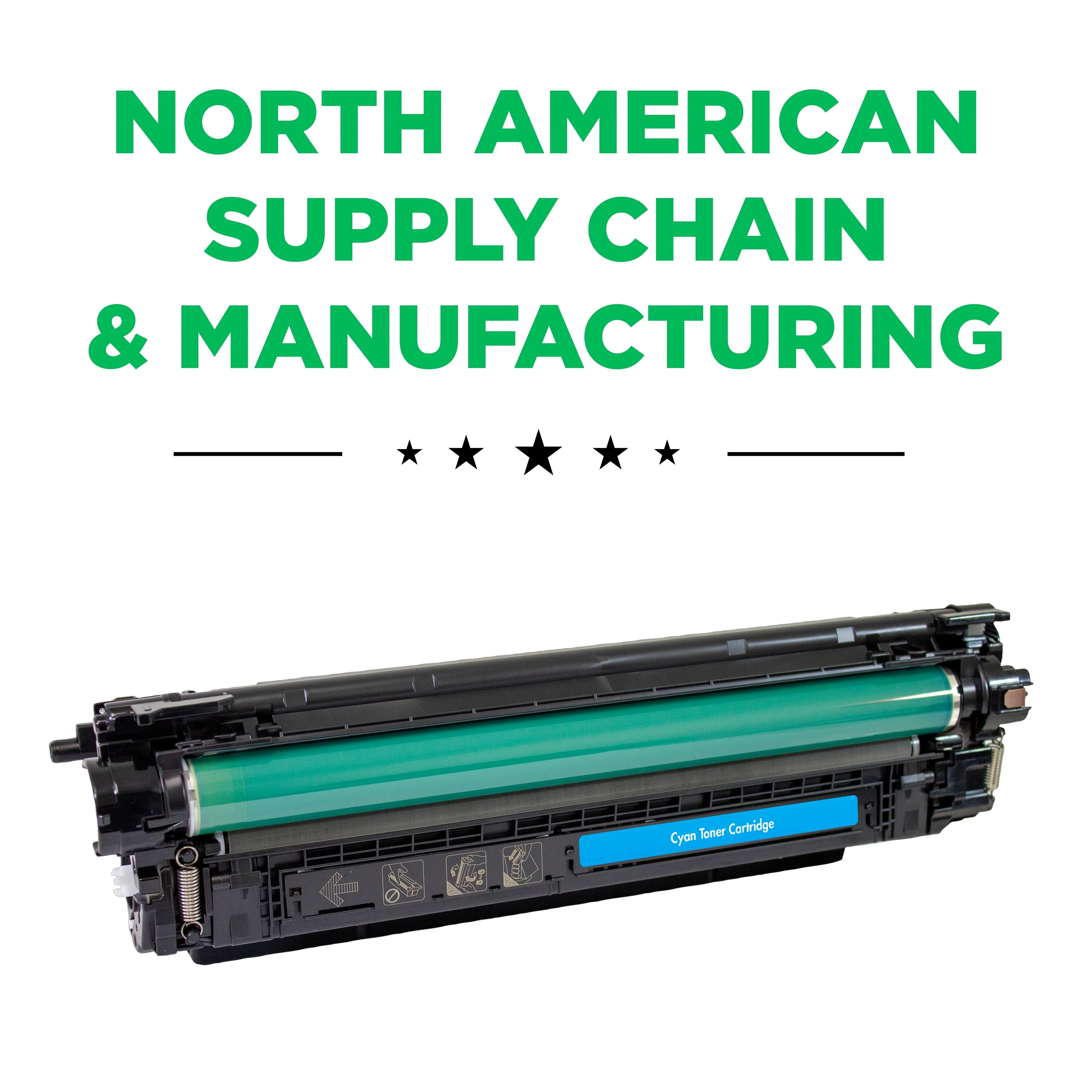 HP W2121X Remanufactured Cyan Color Laser Cartridge | Clover Imaging USA