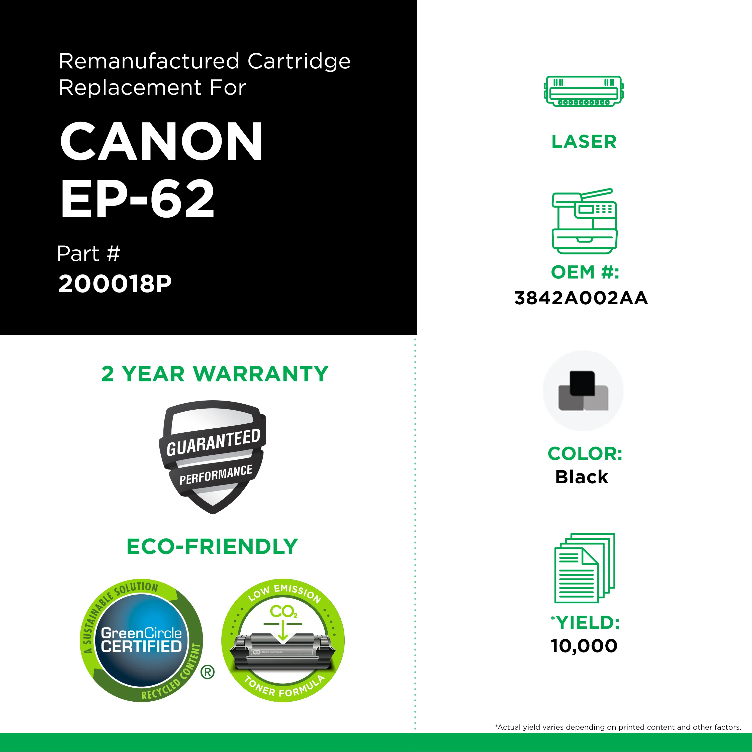 HP C4129X Remanufactured Black Laser Cartridge | Clover Imaging USA