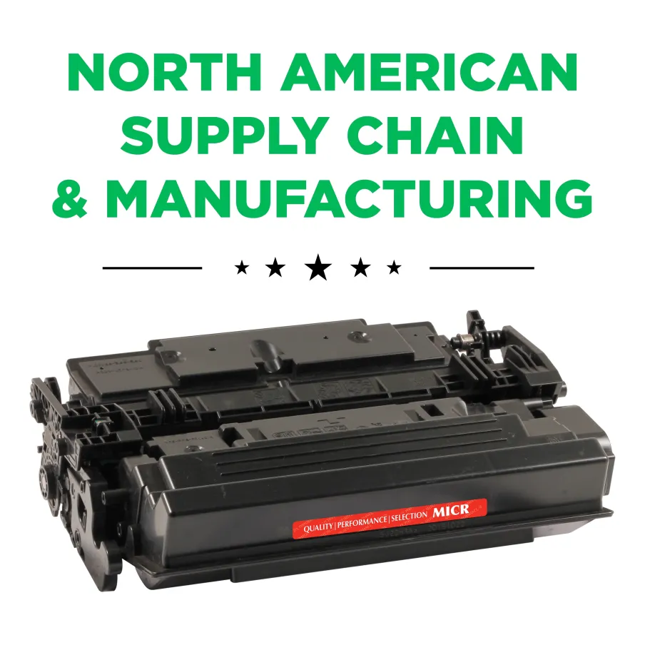 HP CF287X(M) W9017MC(M) Remanufactured Black MICR | Clover Imaging USA