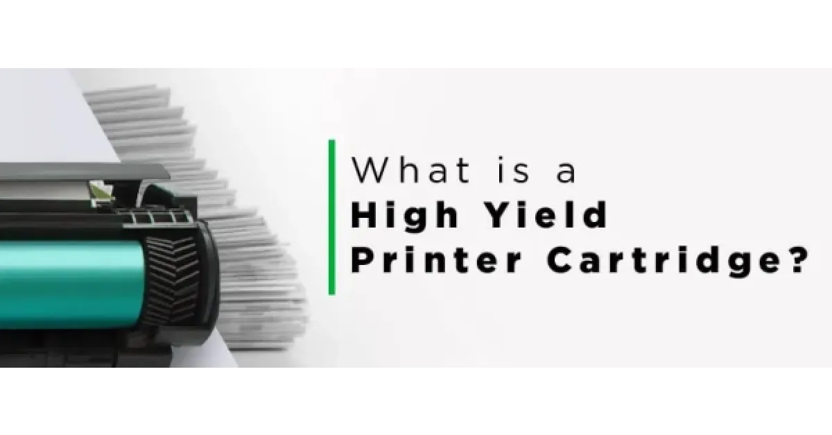 What Is A High Yield Printer Cartridge? | Clover Imaging USA