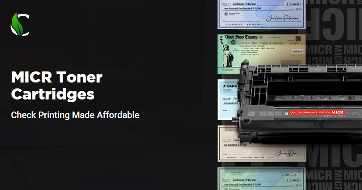High-Quality MICR Toner Cartridges for Secure Check Printing | Clover ...